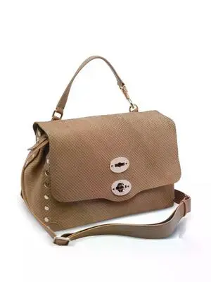 ZANELLATO Postina Shoulder Bag With Turn-lock Closure