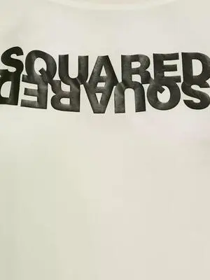 Dsquared2 Silk T-shirt - Neutrals