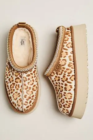UGG Tazz Plains Slippers - Felicity Leopard Jasmine