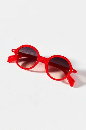 EYEKING Small Circle Sunglasses - Red