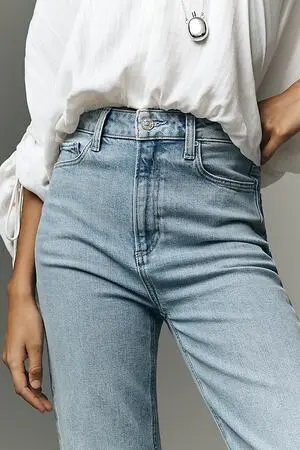 Paige High-rise Straight-leg Jeans - Glide