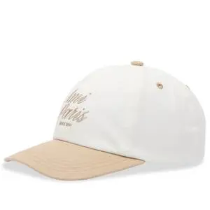 Ami Bicolor Cap - Beige Taupe/blanc Creme