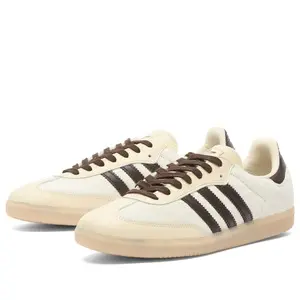 Adidas Samba Og Sneaker - Cream White/mystery Brown/gum4
