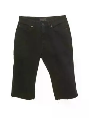 Balenciaga Raw-edge Denim Shorts