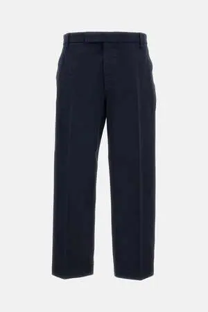 Thom Browne Raw Edge Hem Pants For Men