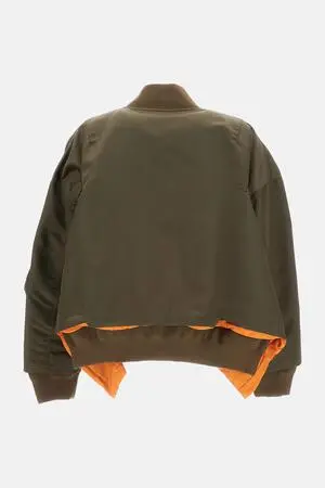 Sacai Nylon Twill Bomber Jacket