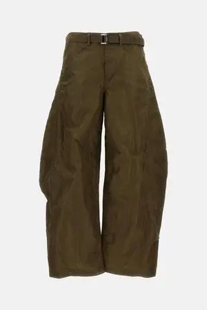 Sacai Nylon Twill Barrel Trousers