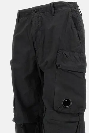 C.P. COMPANY Boxy Cargo Pants With Micro-reps Lens - Grey