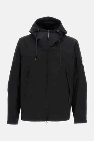 C.P. COMPANY Pro-tek Lens Hooded Jacket - Black