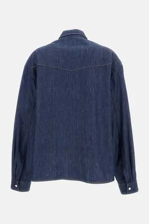 Khaite Grenon Cotton Shirt - Blu
