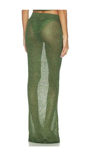 Superdown Miranda Maxi Skirt - Olive