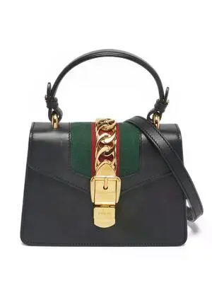 Gucci Mini Sylvie Web-detail Tote Bag