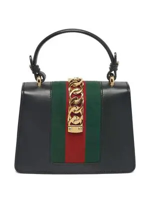 Gucci Mini Sylvie Web-detail Tote Bag