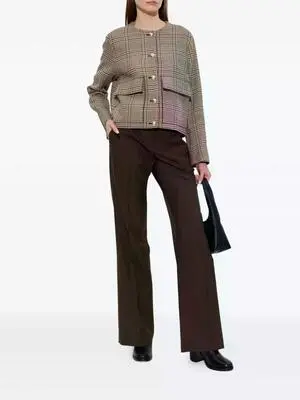 Paul Smith Check-pattern Buttoned Jacket