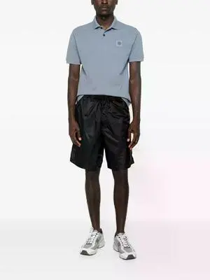 Stone Island Logo Patch Shorts