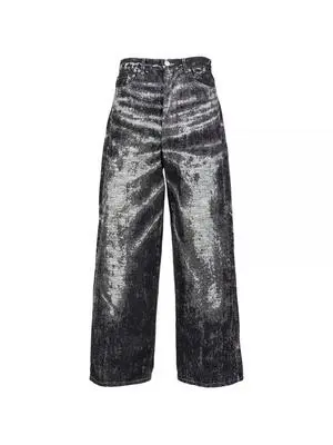 TAAKK Wash-effect Wide Leg Jeans