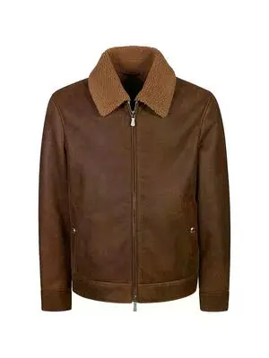Eleventy Leather Outerwear For Men
