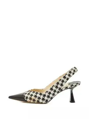 JIMMY CHOO Liya Star-pattern Leather Pumps