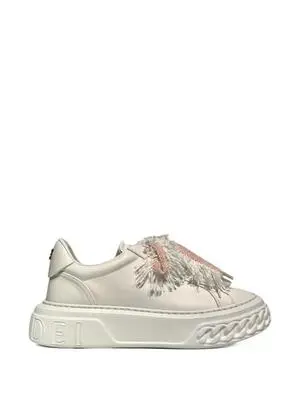 Casadei Fringe Platform Sneakers