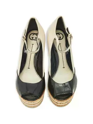 Gucci Peep-toe Platform Pumps