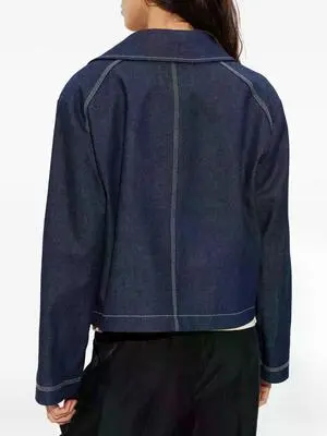 Paul Smith Buttoned Cotton Jacket - Blue
