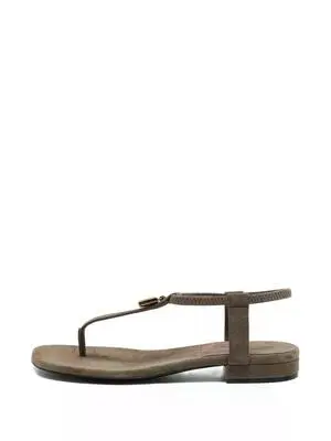 Loro Piana Mindil Suede Sandals