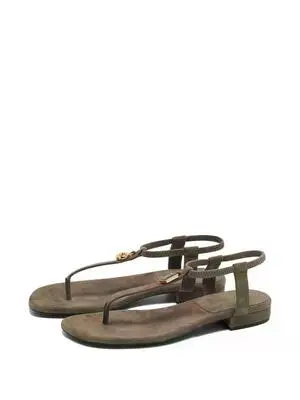 Loro Piana Mindil Suede Sandals