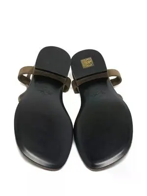 Loro Piana Mindil Suede Sandals