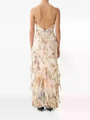 Camilla Floral Ruffled Dress