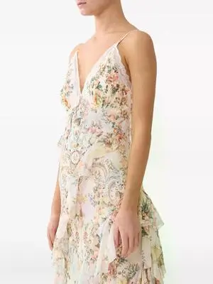 Camilla Floral Ruffled Dress