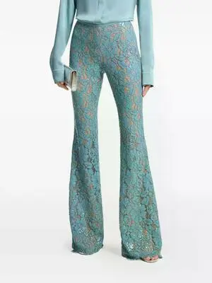 Michael Kors Embroidered Flared Trousers
