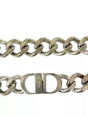 Dior Cd Logo Chain Link Necklace