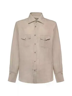 Eleventy Chest-pocket Shirt
