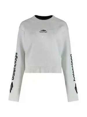 Balenciaga Trimmed Sweatshirts Hoodies For Women