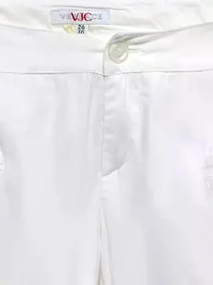 Versace Stretch-cotton Straight Leg Pants