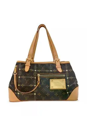LOUIS VUITTON 2007 Monogram Riveting Tote Bag