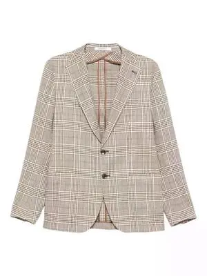 Tagliatore Plaid Blazer