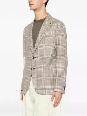 Tagliatore Plaid Blazer
