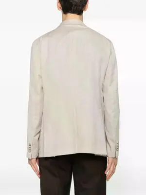 Tagliatore Patch-pocket Two-button Blazer - Neutrals