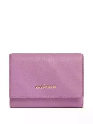 COCCINELLE Logo-appliqué Wallet - Pink