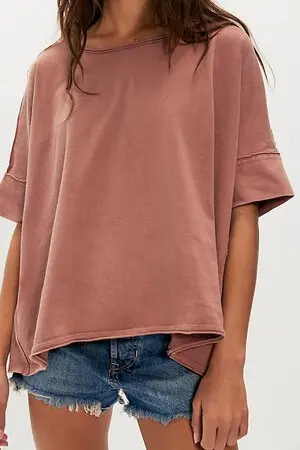 Free People We The Free Rex Oversized Tee - Canyon Sunset