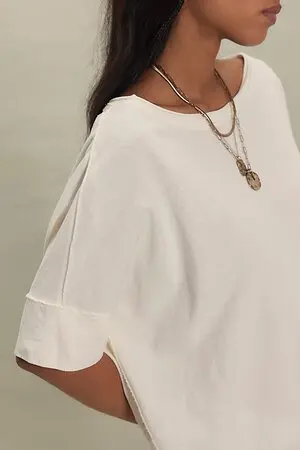White Oversized