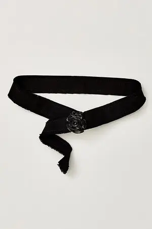 LEVENS JEWELS Rose Belt - Black