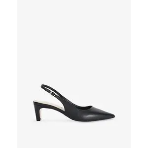 DUNE Connection Leather Slingback Courts