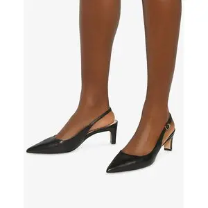 DUNE Connection Leather Slingback Courts