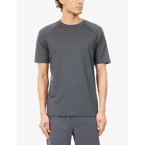 CONDITION Core Raglan-short-sleeves Stretch-woven T-shirt - Graphite