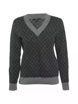 Gucci Diamante-pattern Wool Sweater