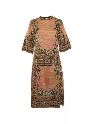 Missoni Floral-pattern Knit Dress
