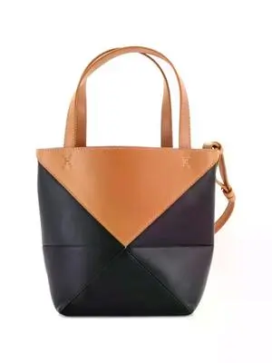 Loewe Puzzle Fold Leather Mini Tote Bag