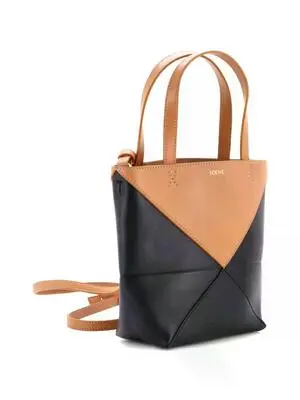 Loewe Puzzle Fold Leather Mini Tote Bag